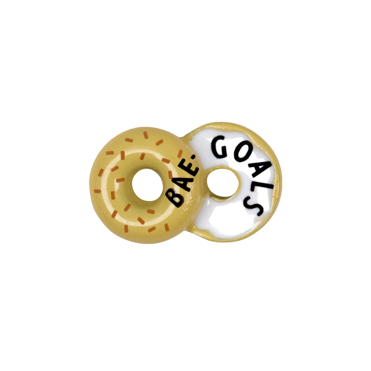 Bae-Goals Bagel Charm – Think Goodness