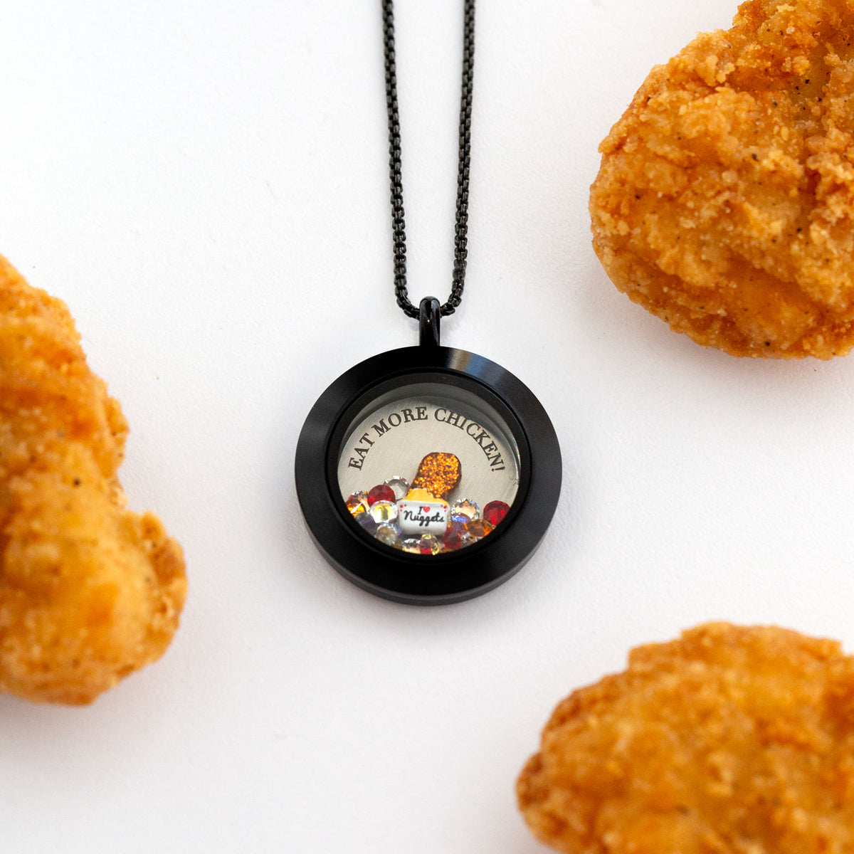 I Heart Nuggets Charm – Think Goodness