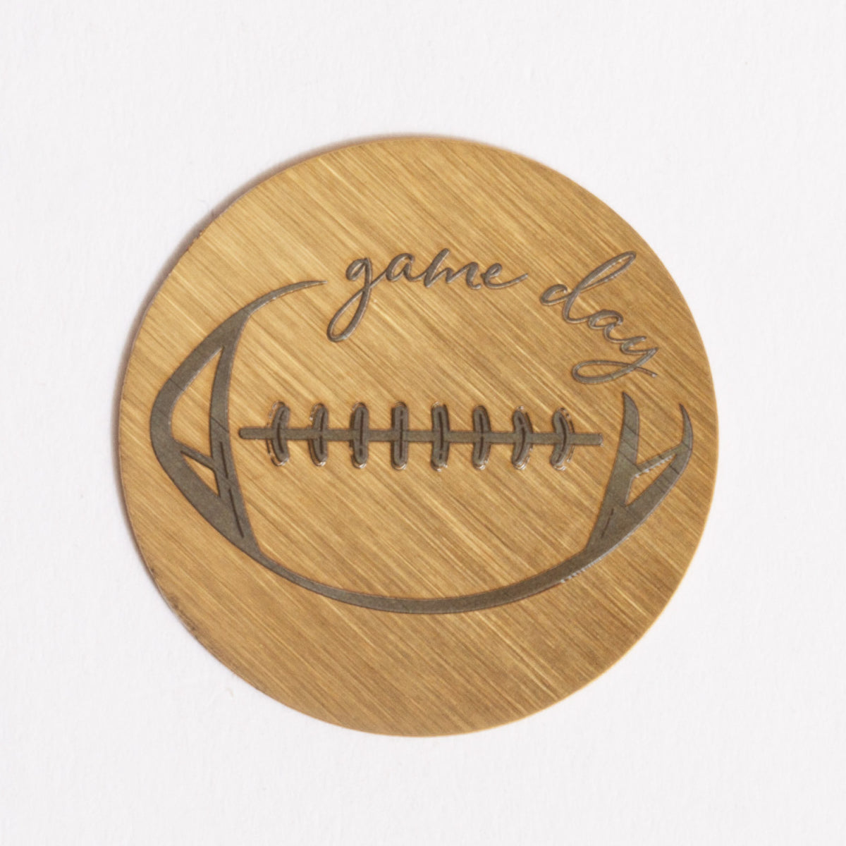 "Gameday" Locket Plate – Think Goodness