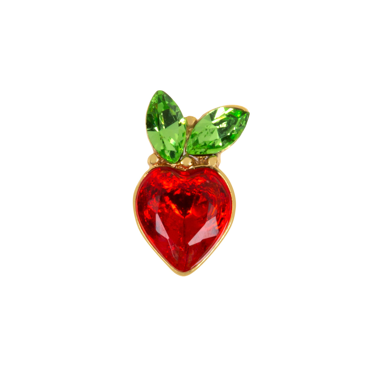 Strawberry Crystal Charm – Think Goodness